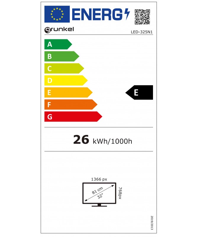 Grunkel LED-325N1 32" LED HD | PcComponentes.com