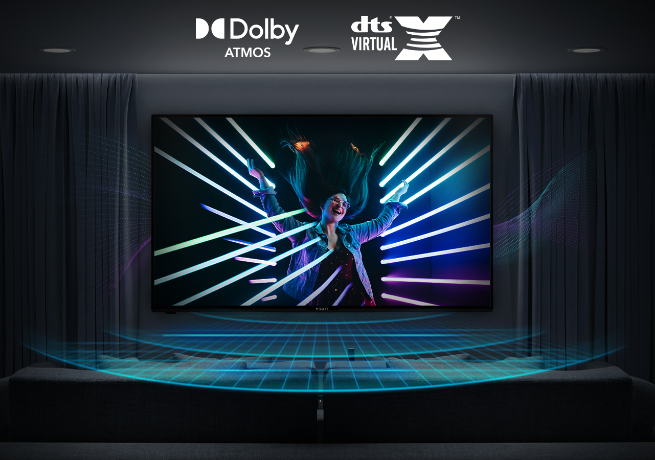 Nilait Prisma 50UA6001S 50" LED UHD 4K HDR10 Smart TV | Oferta Navidad 2022