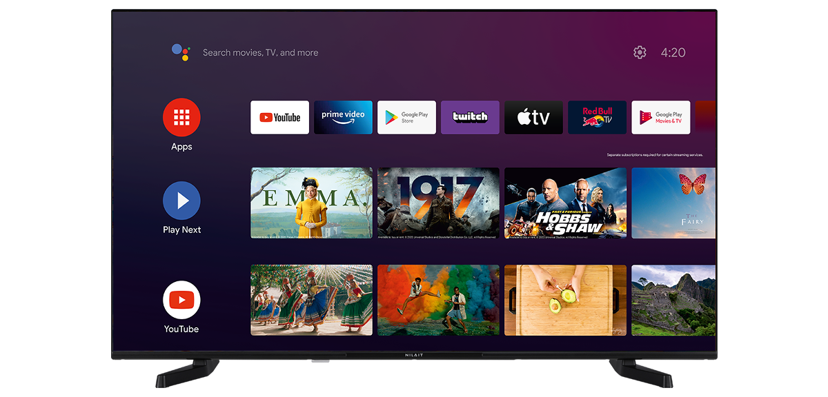 Nilait Prisma NI-50UB7001S 50" LED UHD 4K HDR10 Smart TV ...