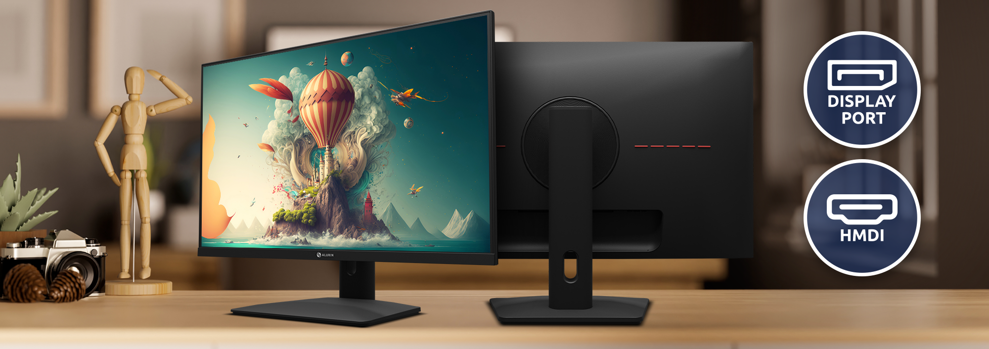 Alurin CoreVision 27 FHD 27" LED IPS FullHD 100Hz | Oferta Días Naranjas Otoño 2023