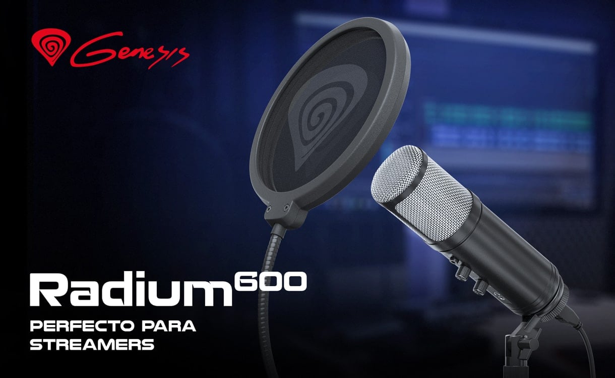 Genesis Radium 600 Micrófono de Estudio | PcComponentes.com