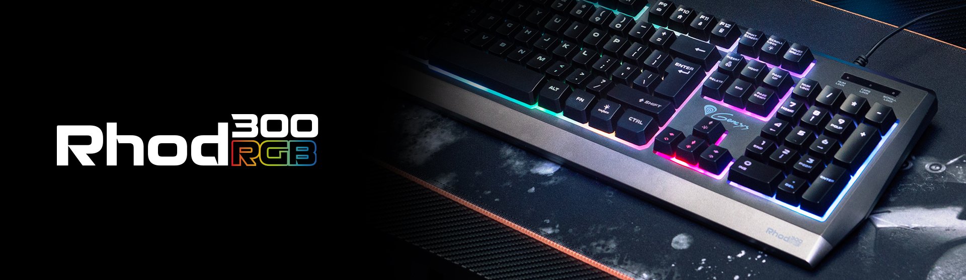 Genesis Rhod 300 Teclado Gaming RGB | PcComponentes.com