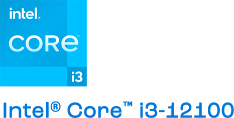 PcCom Work Intel Core i3-12100/16GB/500GB SSD + Windows 11 Home ...