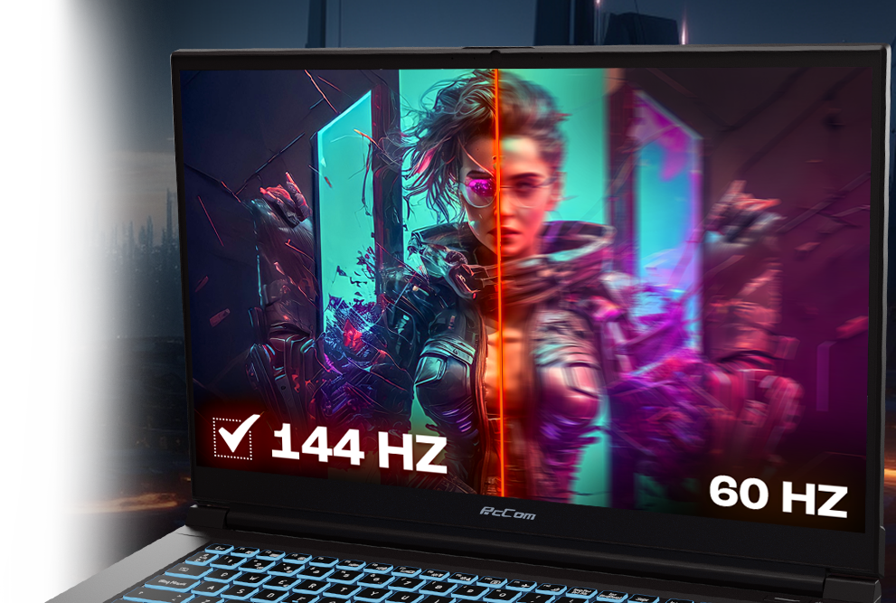 PcCom Revolt 4070 FHD Intel Core i7-13700HX/32GB/1TB SSD/RTX 4070/17.3 ...