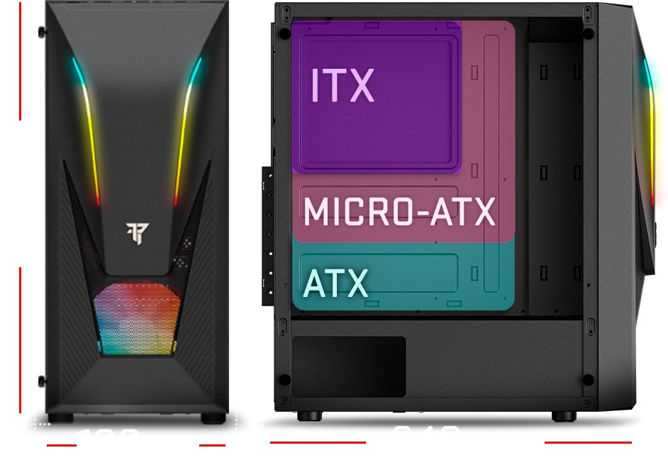 Tempest Spirit RGB Torre ATX Negra | PcComponentes.com