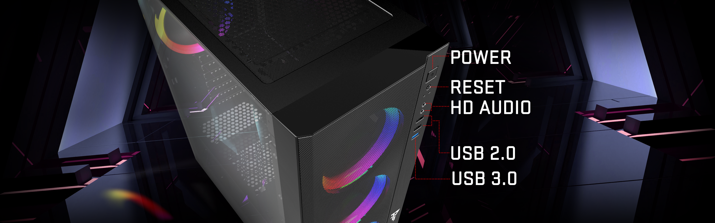 Tour Tempest Umbra RGB ATX Noir | PcComponentes.fr