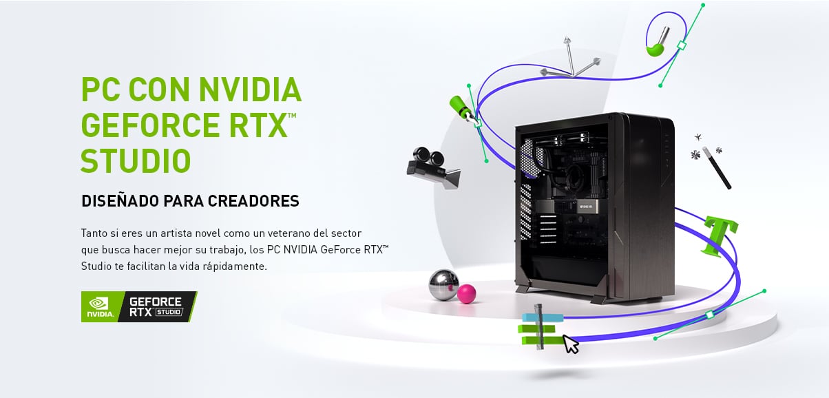 Descubre pc Nvidia Geforce Studio